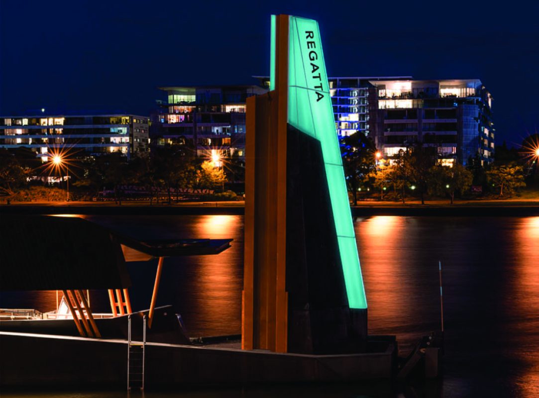 Brisbane Ferry Terminals - Digilin